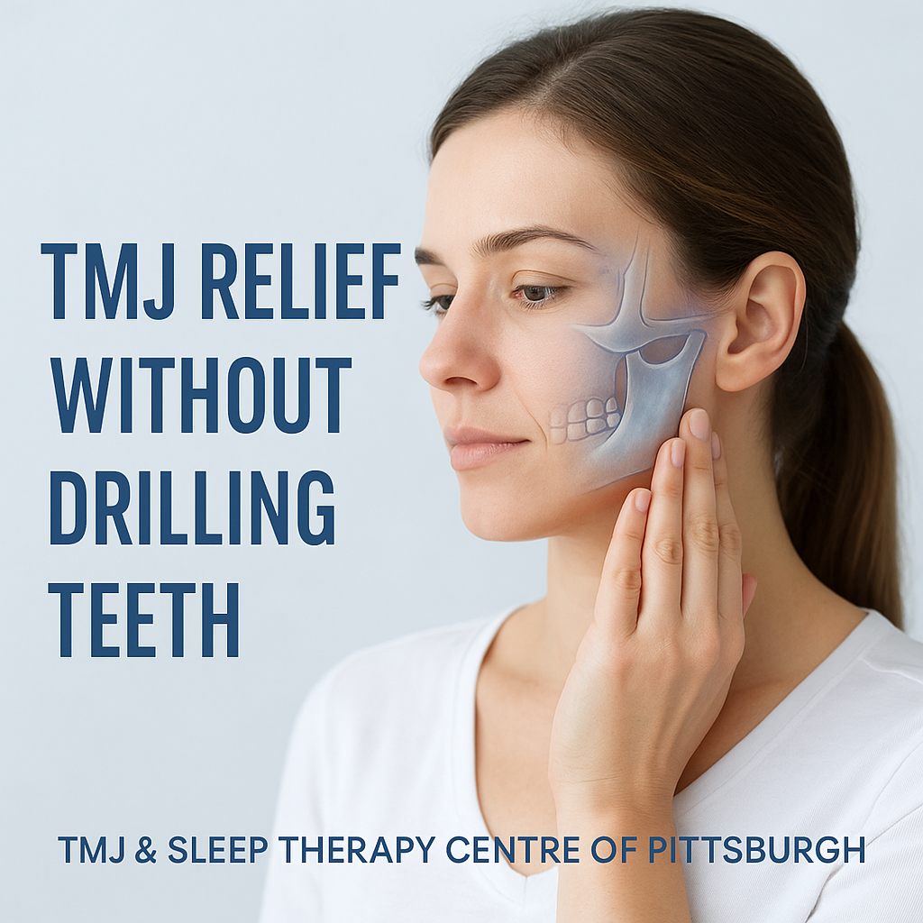 TMJ Treatment Without Adjusting The Bite | TMJ & Sleep Therapy Centre of Pittsburgh